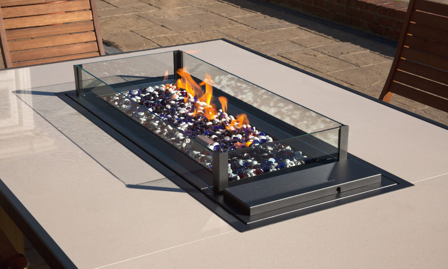 Blaze Outdoor – Gas and Electric Fires London | Nu-Flame